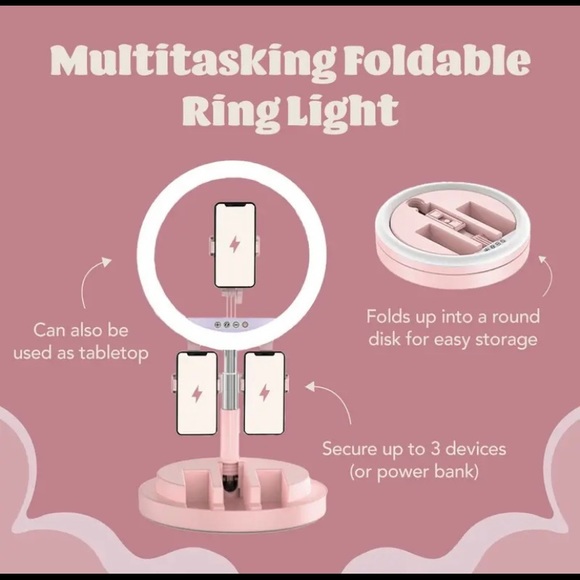 Other | Multicharging Selfpowered Portable Ring Light | Poshmark